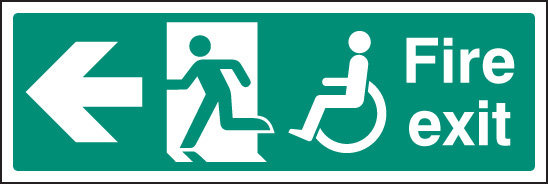 Disabled Fire Exit